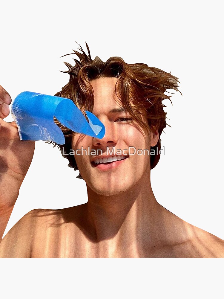 "Dax Newman" Sticker by lachiD13 | Redbubble