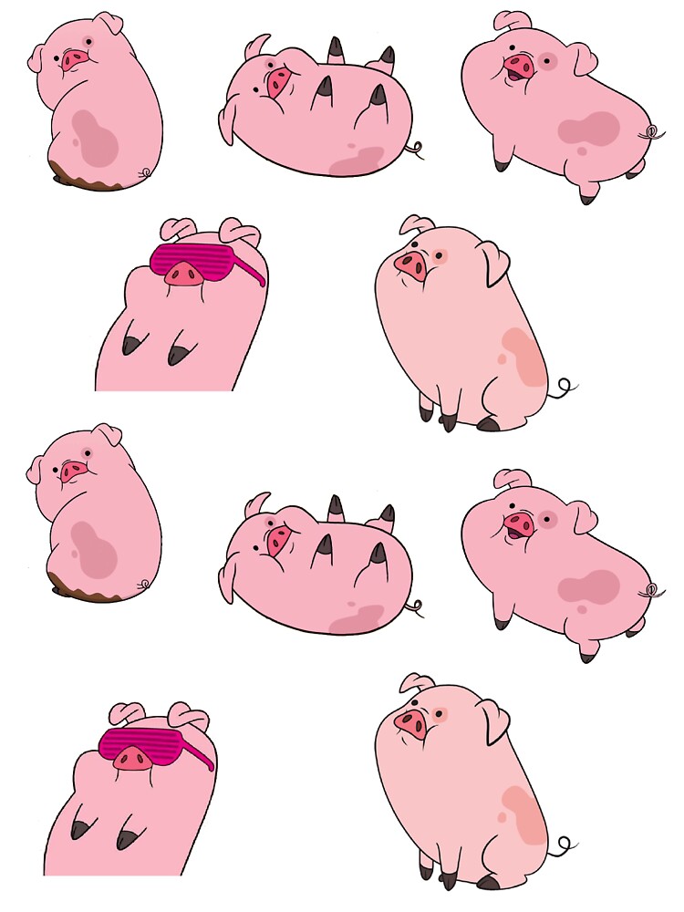 "Waddles" Sticker by BookwormDesigns | Redbubble