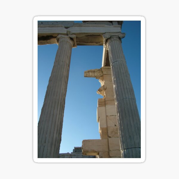 "Acropolis 2" Sticker for Sale by asjmonro | Redbubble