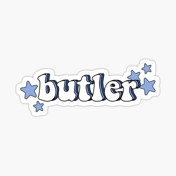 "butler stars" Sticker for Sale by margaroconnor | Redbubble