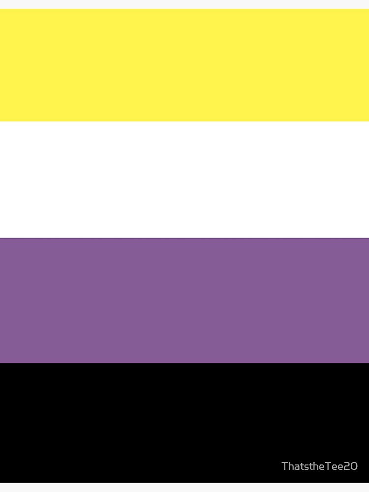 Pride 2020 Non Binary Pride Flag Sticker For Sale By Thatsthetee20