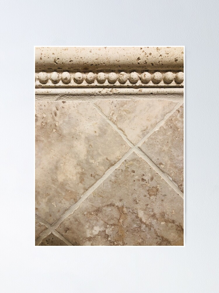"Tuscan Wall Pattern" Poster by nicbates | Redbubble