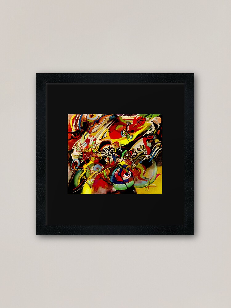 ""Study for Composition VII" | Wassily Kandinsky Abstract Art" Framed ...