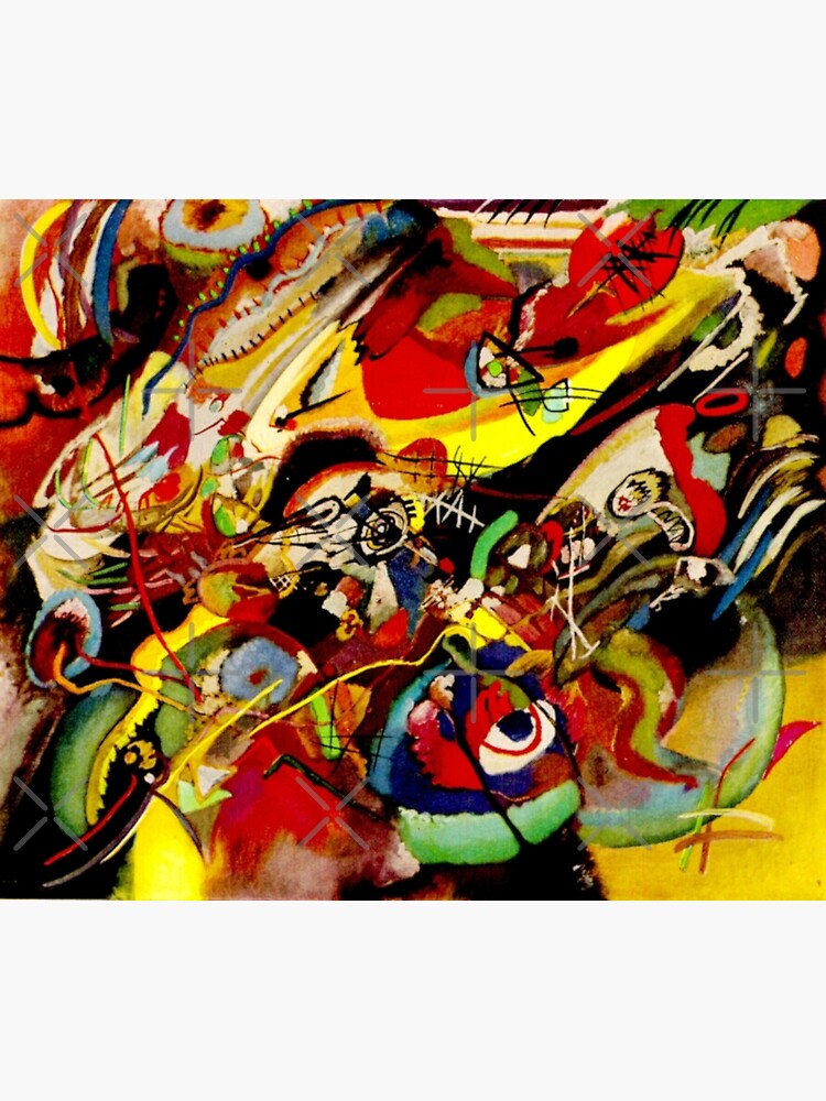 ""Study for Composition VII" | Wassily Kandinsky Abstract Art" Poster ...