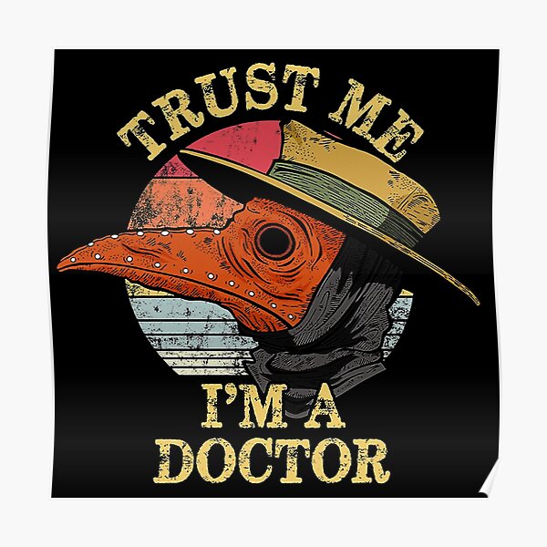 "Vintage Plague Doctor" Poster for Sale by regenaallen | Redbubble