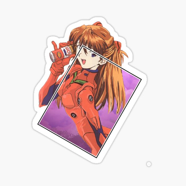 "Asuka v.2" Sticker for Sale by Morphey22 | Redbubble