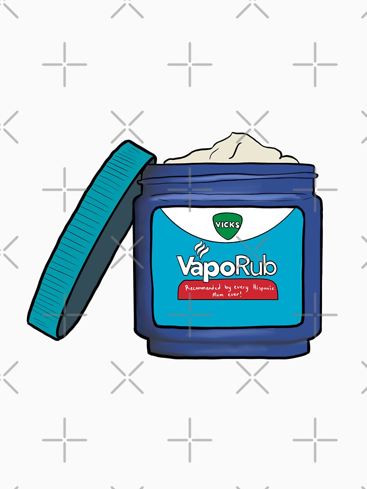 "Vaporub ointment drawing sticker Mexican Hispanic " T-shirt for Sale ...