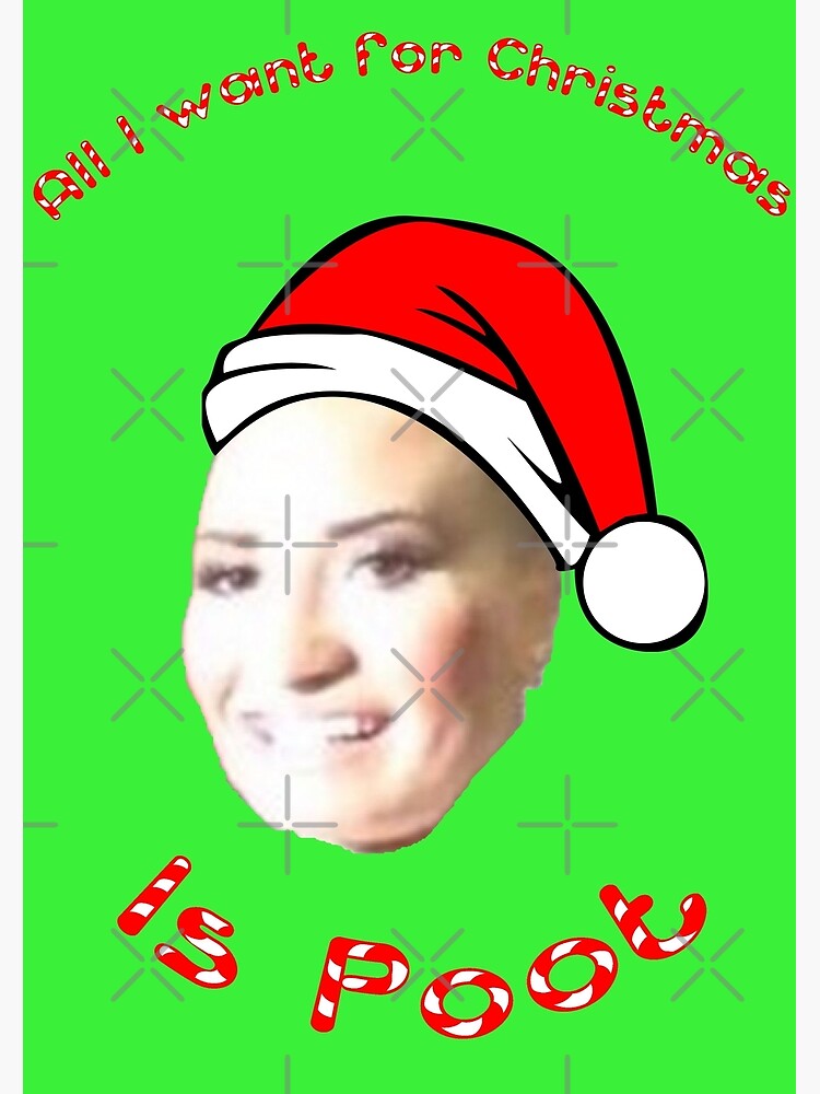 "POOT LOVATO MEME" Poster by Luckythelab | Redbubble