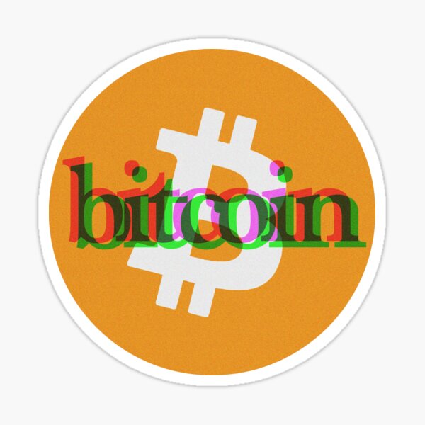 "Bitcoin Logo" Sticker by mbalo | Redbubble