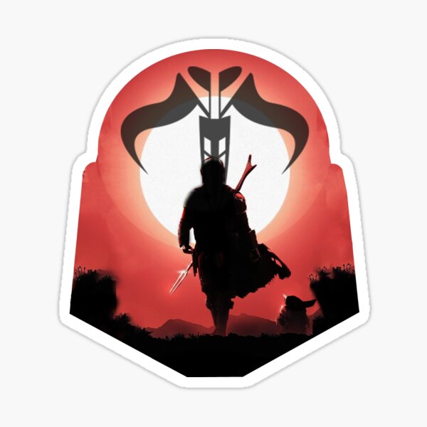 "clone wars - mando" Sticker by bayana | Redbubble
