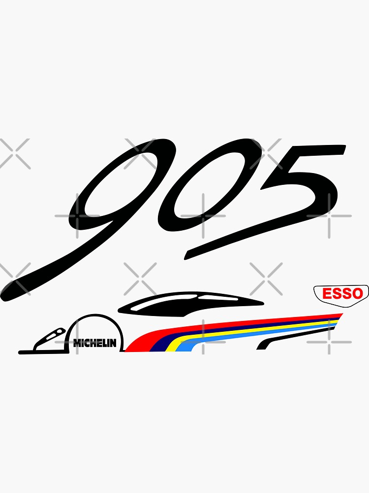 "Peugeot 905" Sticker for Sale by purpletwinturbo | Redbubble