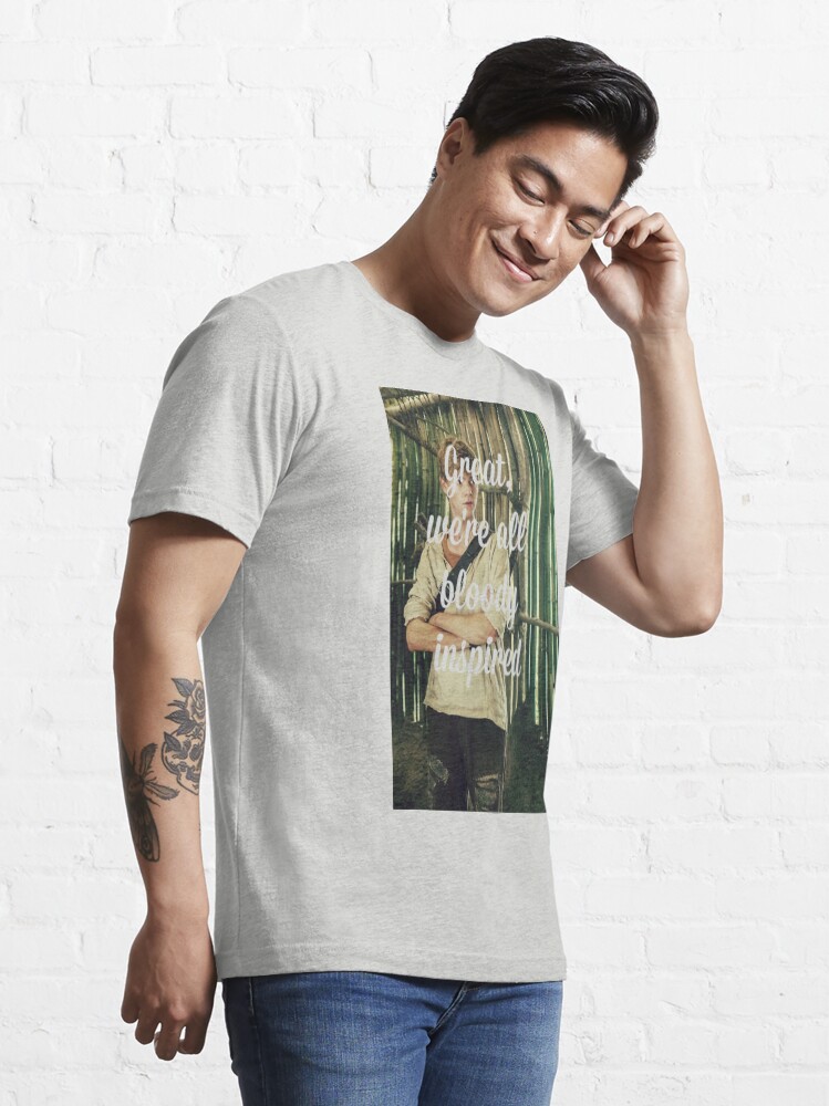 "Great, we're all bloody inspired - The Maze Runner" T-shirt for Sale ...