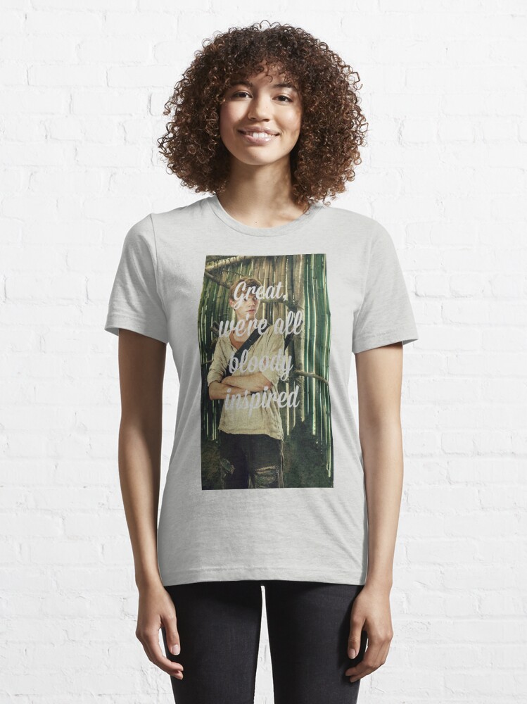 "Great, we're all bloody inspired - The Maze Runner" T-shirt for Sale ...