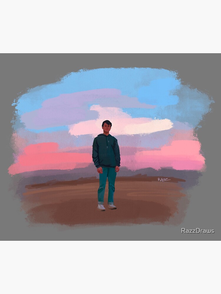 "Alec Benjamin" Sticker by RazzDraws | Redbubble