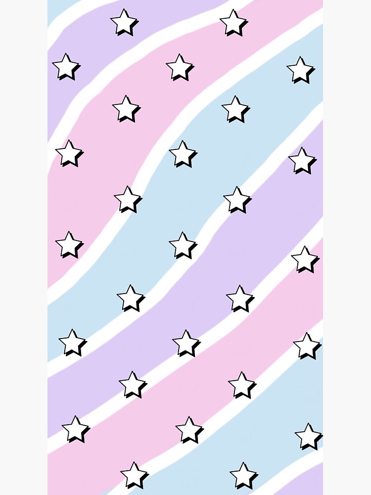 "Pastel VSCO Star Pattern" Sticker for Sale by DONTGOGHBABE | Redbubble