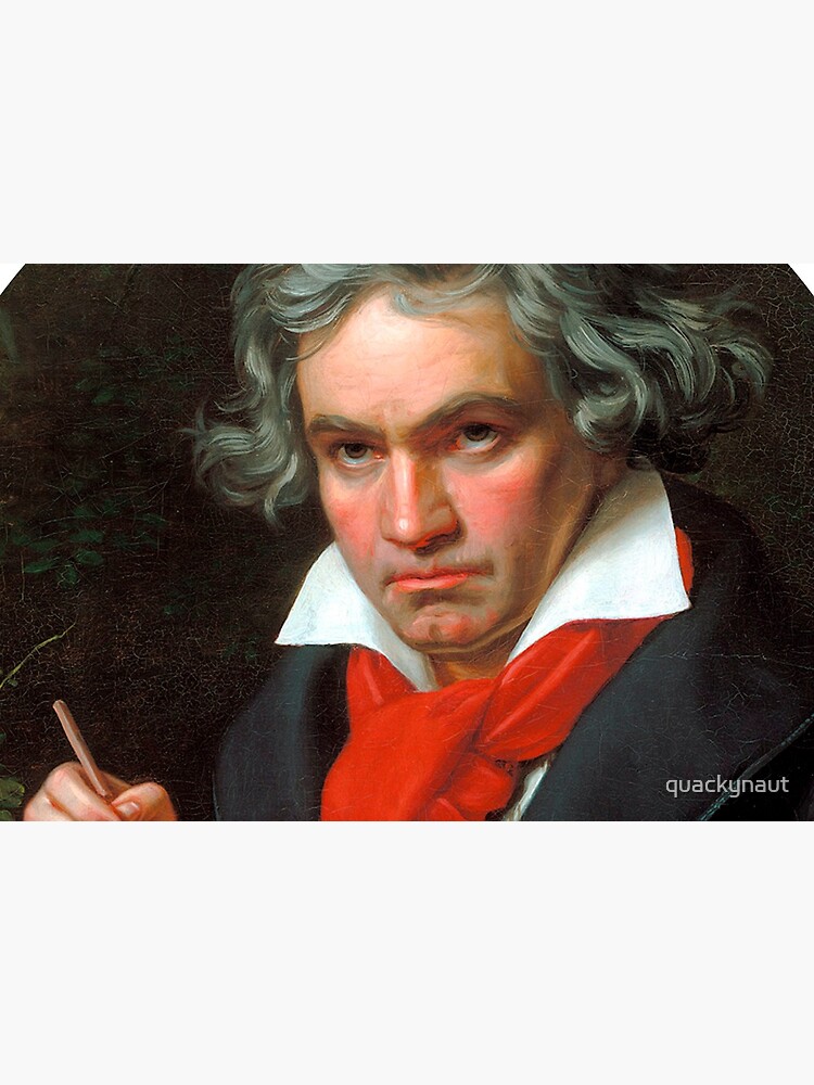 "Ludwig van Beethoven Composer Portrait" Mask for Sale by quackynaut ...