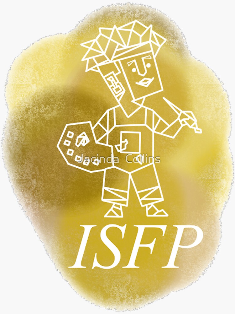 "ISFP- The Adventurer" Sticker for Sale by ArtyArtisticART | Redbubble