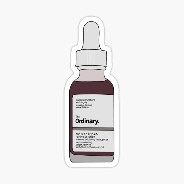 "THE ORDINARY // VSCO" Sticker for Sale by annikaroberto | Redbubble