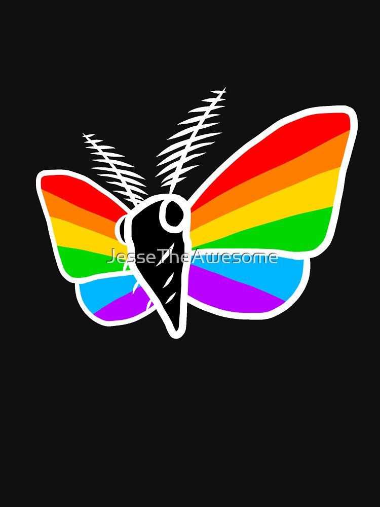 "Pride Moth" T-shirt by JesseTheAwesome | Redbubble