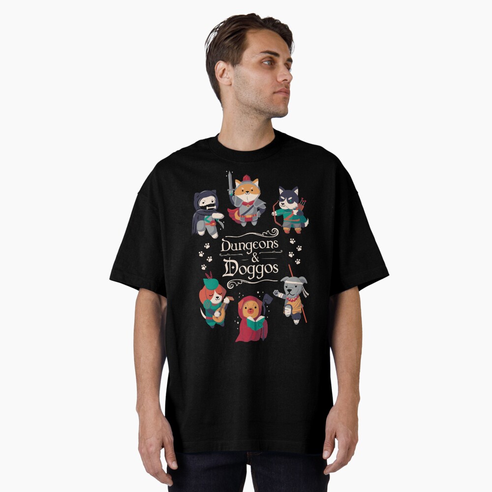 "Dungeons and Doggos" Essential T-Shirt by Domiichan | Redbubble