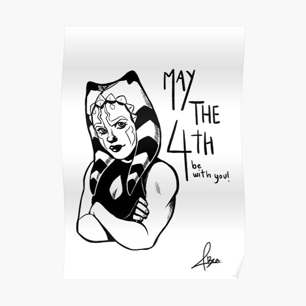 "May the 4th" Poster by Beatorizu | Redbubble