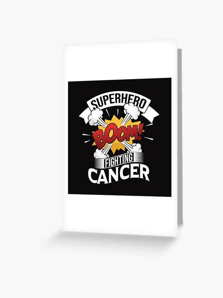 "Superhero fighting cancer!" Greeting Card for Sale by Cutebutfunny ...