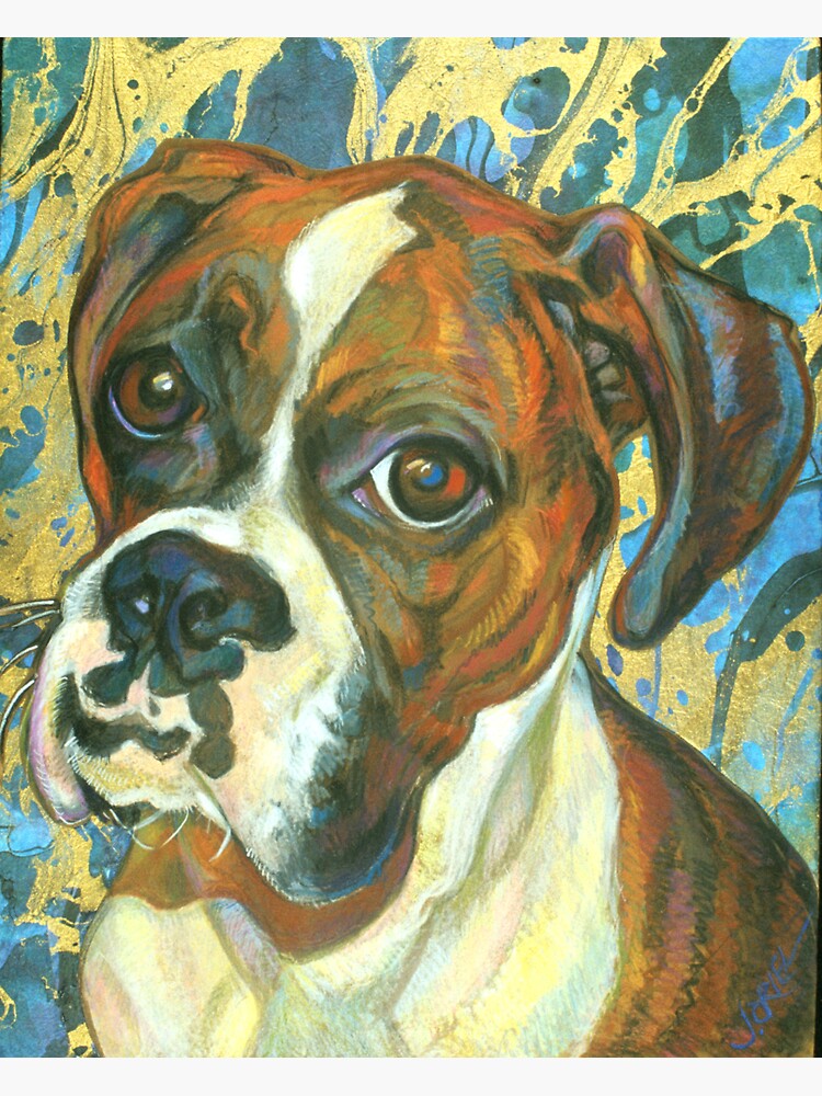 "Boxer Eyes" Sticker for Sale by Janeoooo | Redbubble
