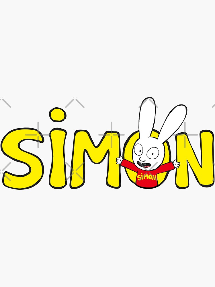 "Simon Logo" Sticker for Sale by davidmm99 | Redbubble