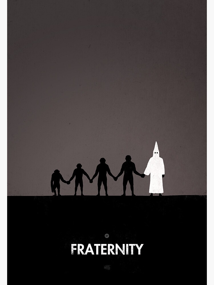 "99 Steps of Progress - Fraternity" Poster for Sale by maentis | Redbubble