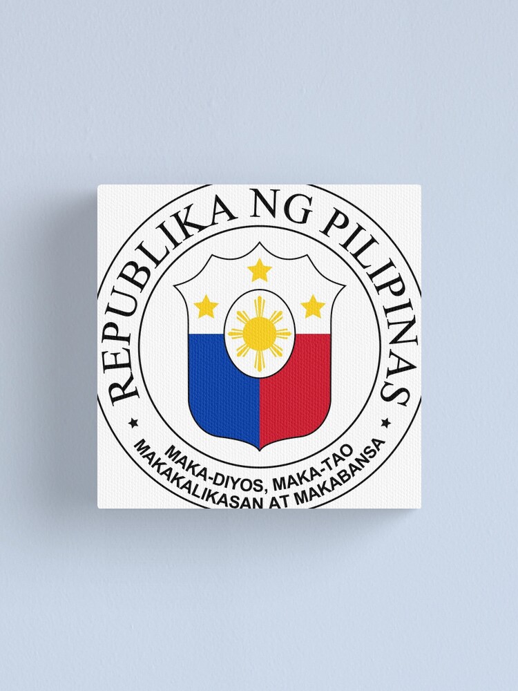 "Great Seal of the Philippines " Canvas Print by abbeyz71 | Redbubble