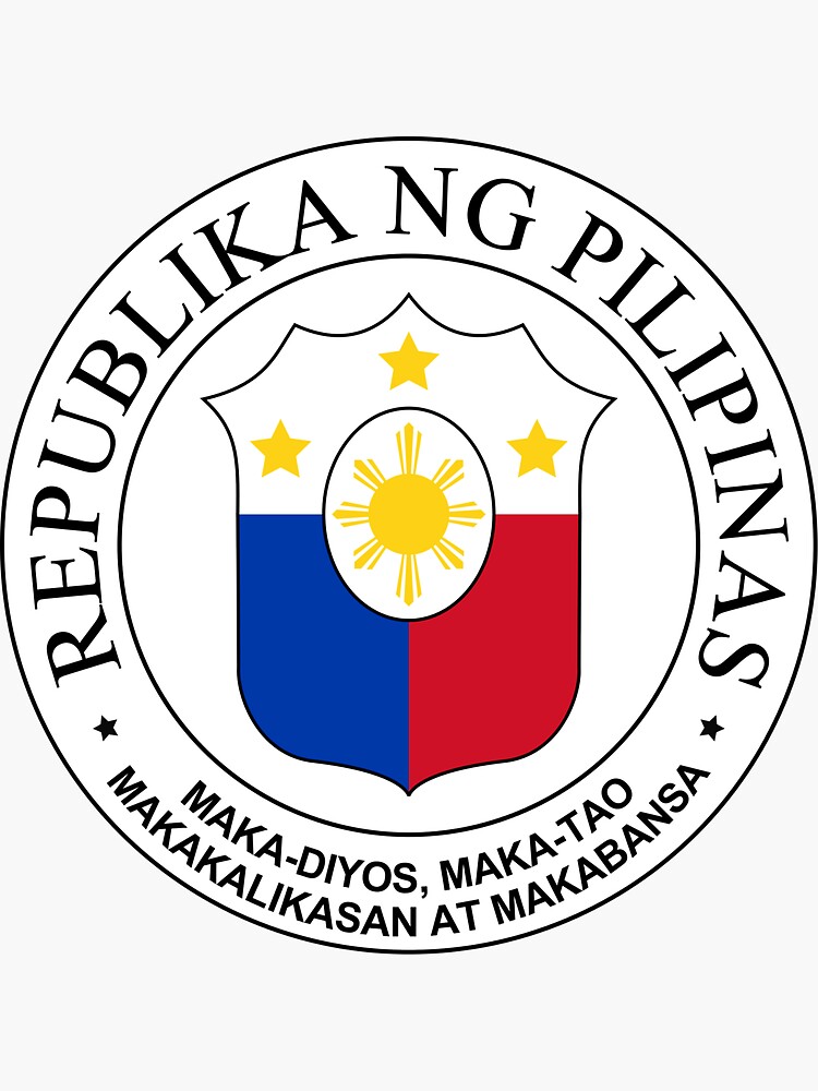 "Great Seal of the Philippines " Sticker for Sale by abbeyz71 | Redbubble