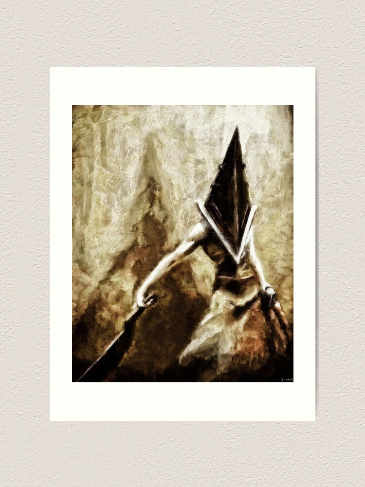 "Pyramid Head" Art Print by joemisrasi | Redbubble