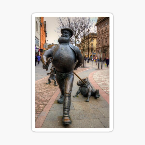 "Desperate Dan" Sticker for Sale by tomg | Redbubble