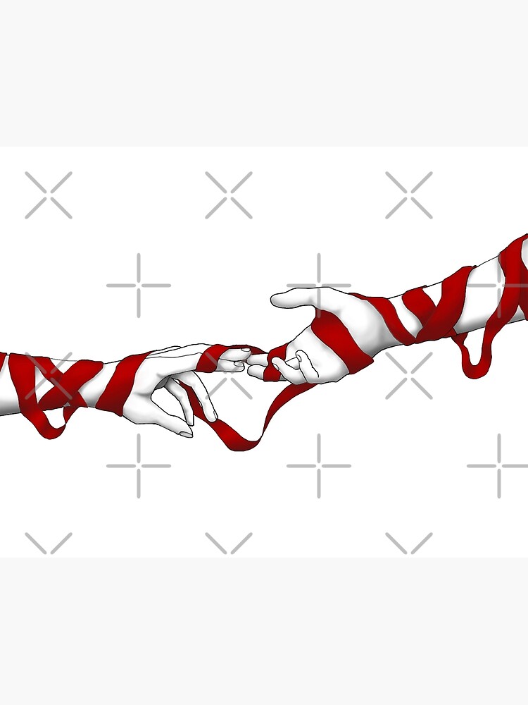 "Red Thread of Fate" Art Print for Sale by freddyhlb | Redbubble