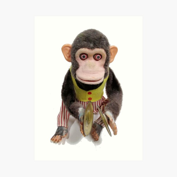 Cymbal Monkey Art Prints | Redbubble