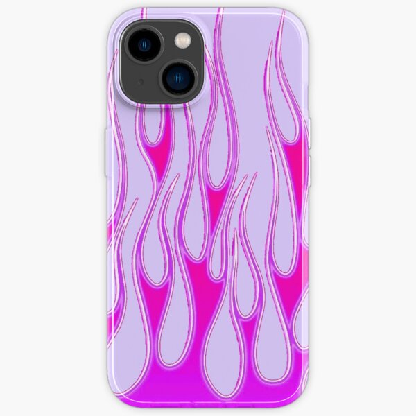 "PURPLE PINK FLAME PHONE CASE" iPhone Case for Sale by nayeliplata ...