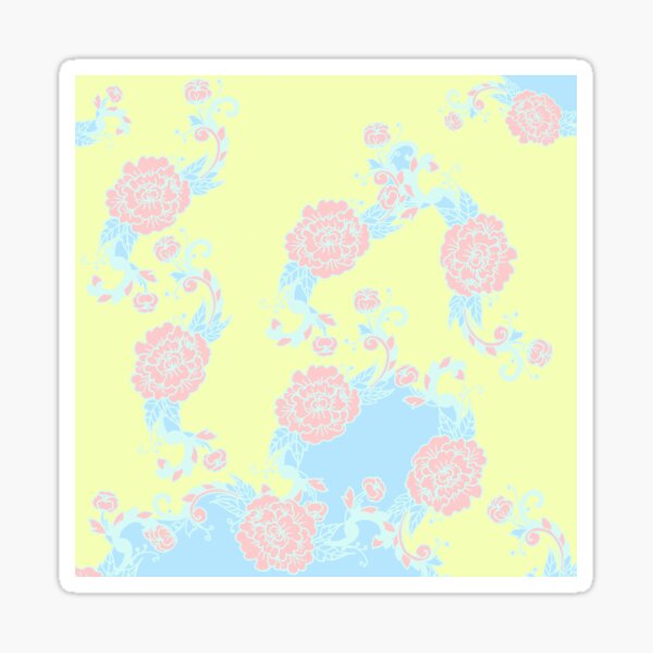 "flowers" Sticker for Sale by tesmey | Redbubble