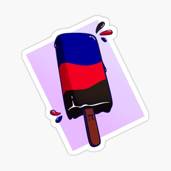 "poly pop" Sticker by Sckorches | Redbubble