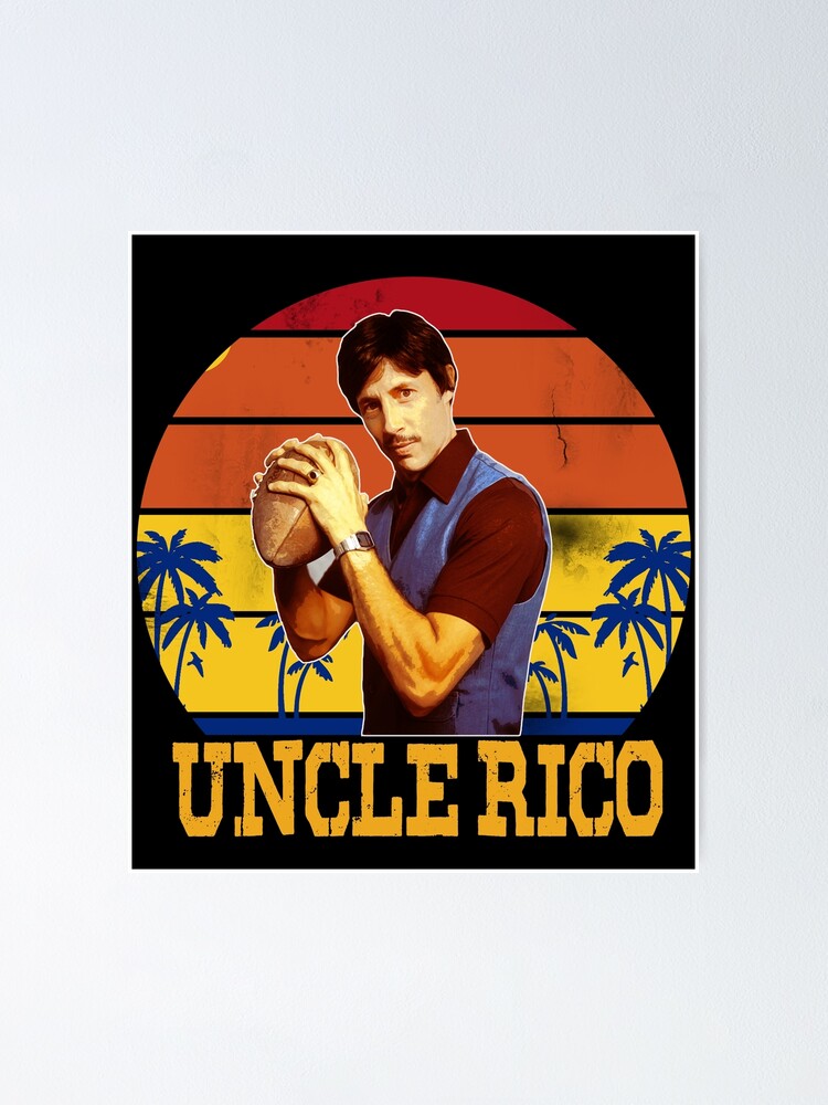 "uncle rico my mvp" Poster for Sale by CarltonSnow | Redbubble