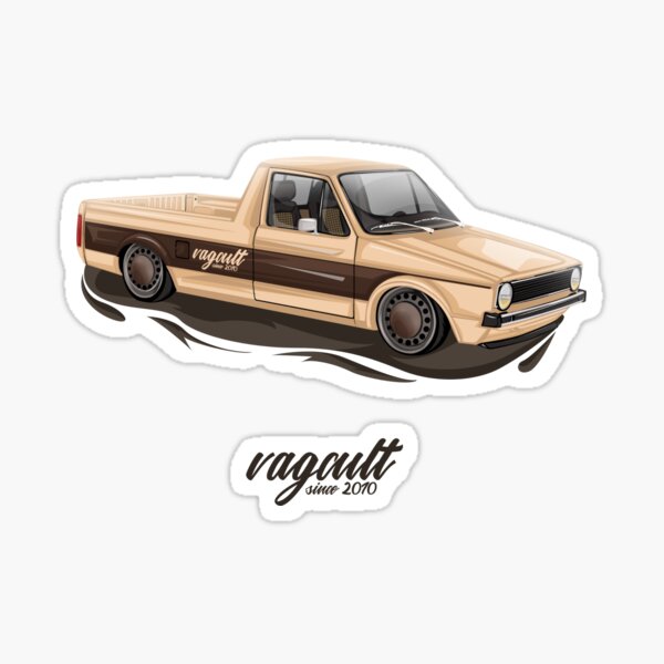 Mk1 Caddy Stickers | Redbubble
