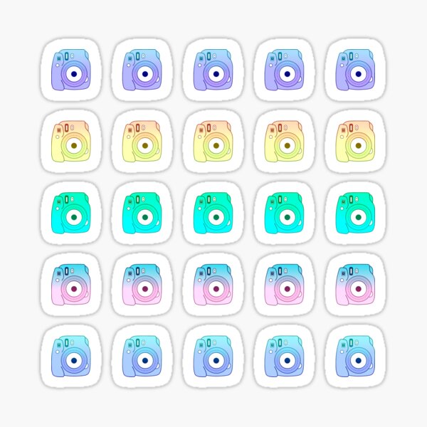 "Cute mini camera" Sticker for Sale by OkihanaShop | Redbubble