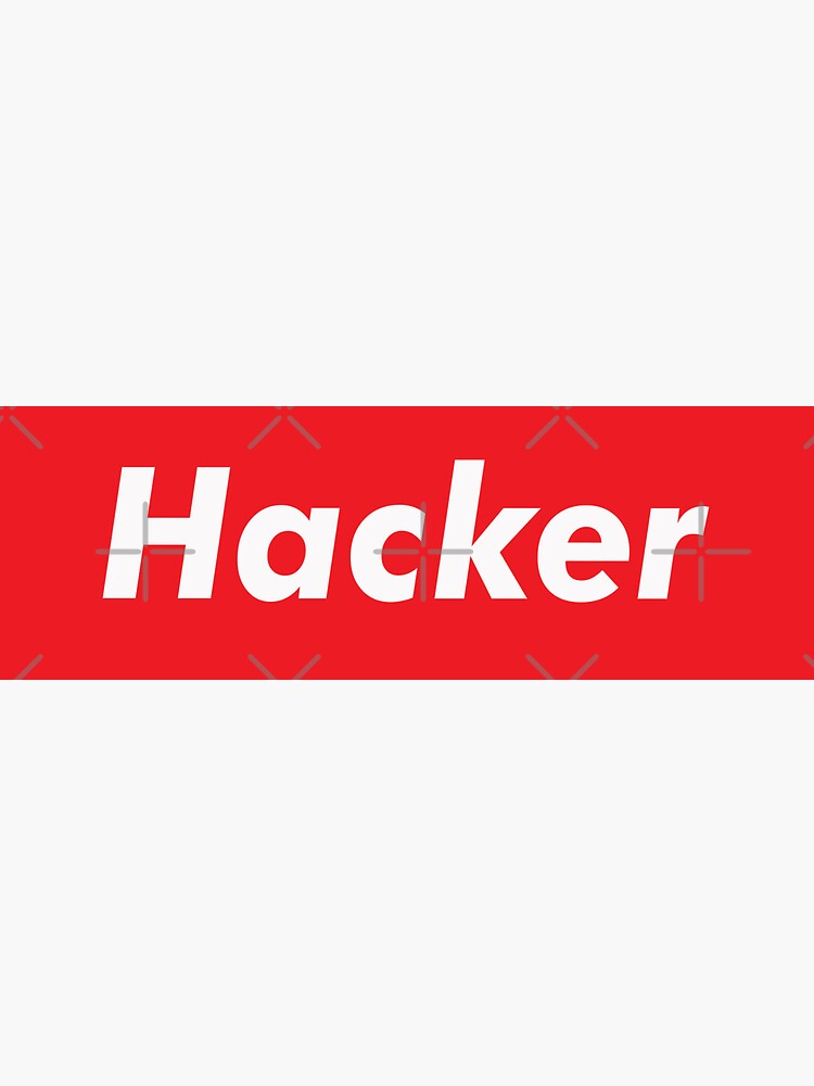 "Cool Hacker Design" Sticker by ozumdesigns | Redbubble