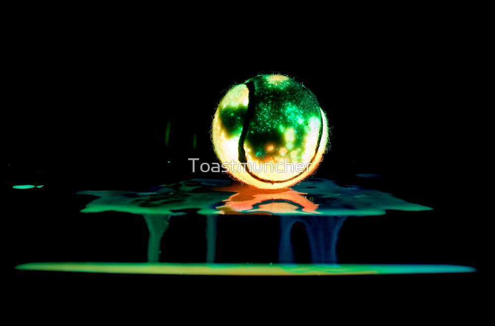 "Radioactive Tennis Ball" by Toastmuncher | Redbubble