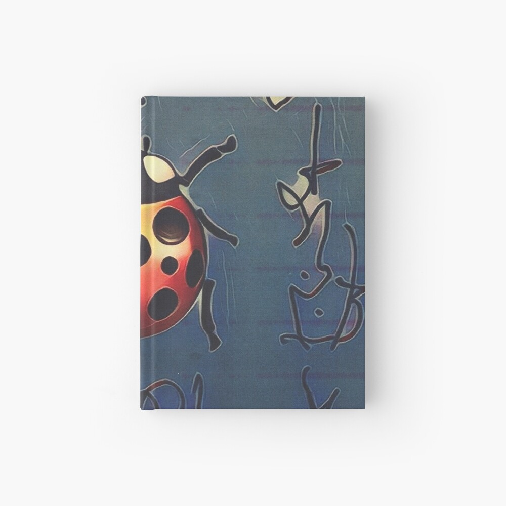 "Lady bug / Graffiti art canvas / Lady bug print" Hardcover Journal for ...