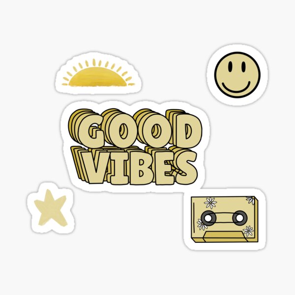 "Yellow sticker pack" Sticker by ahlukip | Redbubble