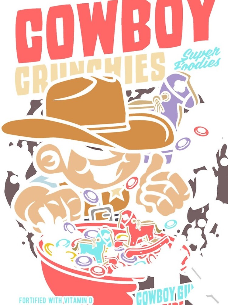 "Cowboy Crunchies" iPhone Case for Sale by mananjainhsr | Redbubble