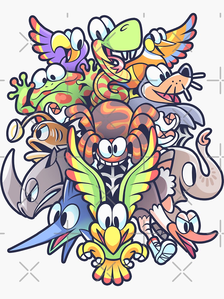 "Who's Your Buddy?" Sticker for Sale by Versiris | Redbubble