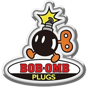 "Bob-omb Plugs" Sticker for Sale by stellarkt | Redbubble