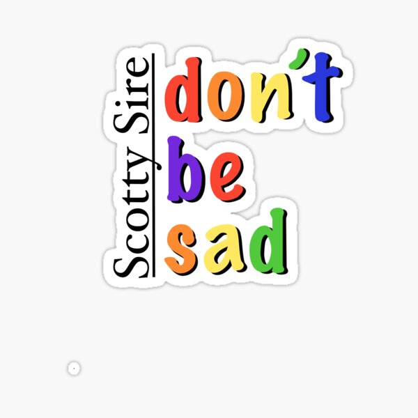 "Scotty Sire Sticker" Sticker for Sale by ZenithDesign | Redbubble