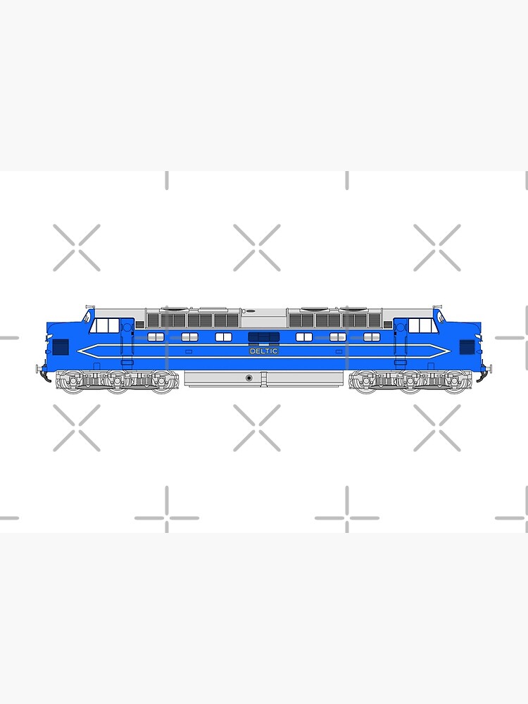 Masque « et ceci est un dessin du prototype dans une livrée bleue ...